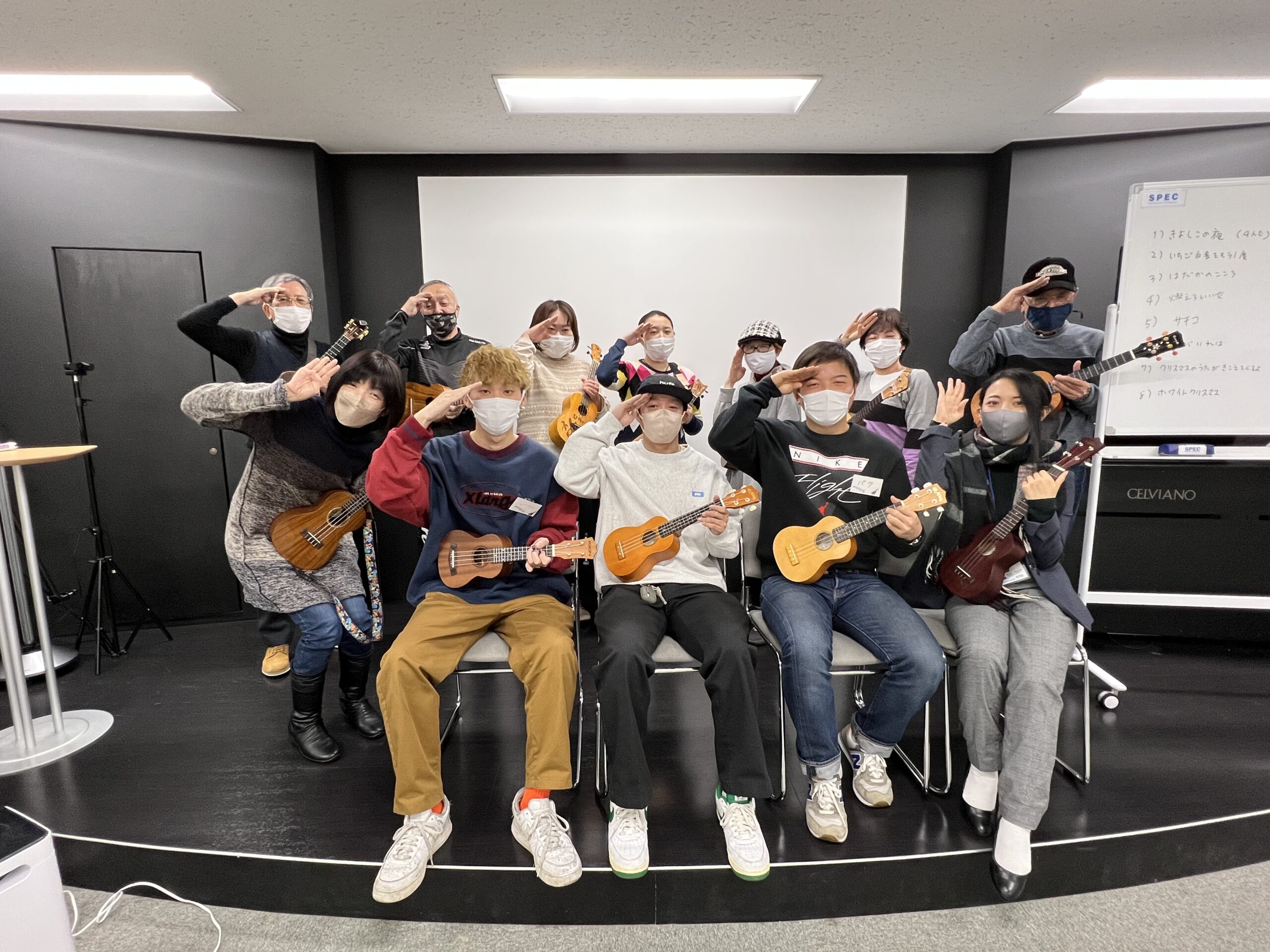 12/10(土)2時間でウクレレマスター♪ | 大阪ウクレレスターズ | 東梅田のウクレレスクール『2時間でウクレレマスター♪』の会員で構成し ...