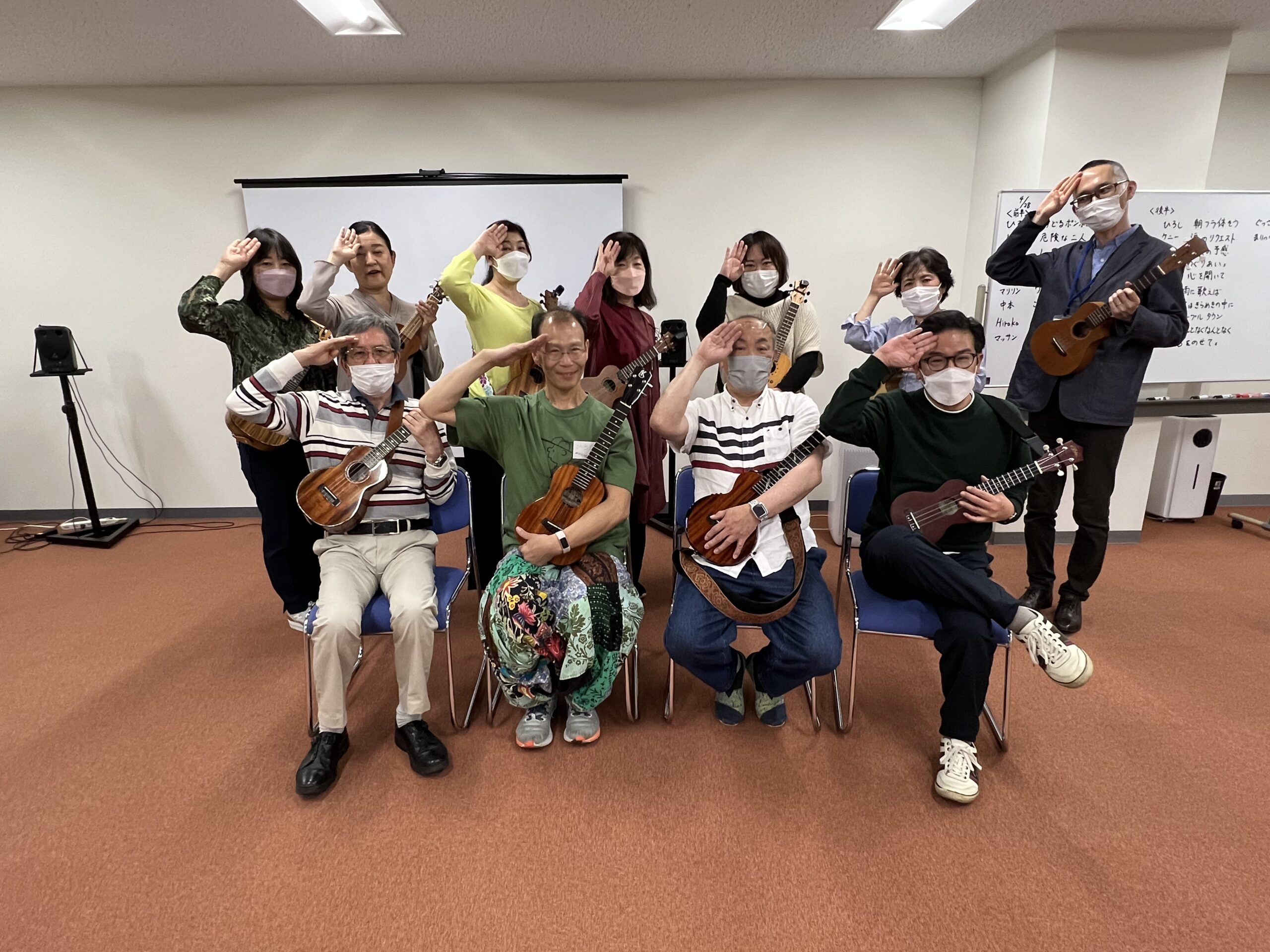 4/28(金)2時間でウクレレマスター♪ | 大阪ウクレレスターズ | 東梅田のウクレレスクール『2時間でウクレレマスター♪』の会員で構成しています。