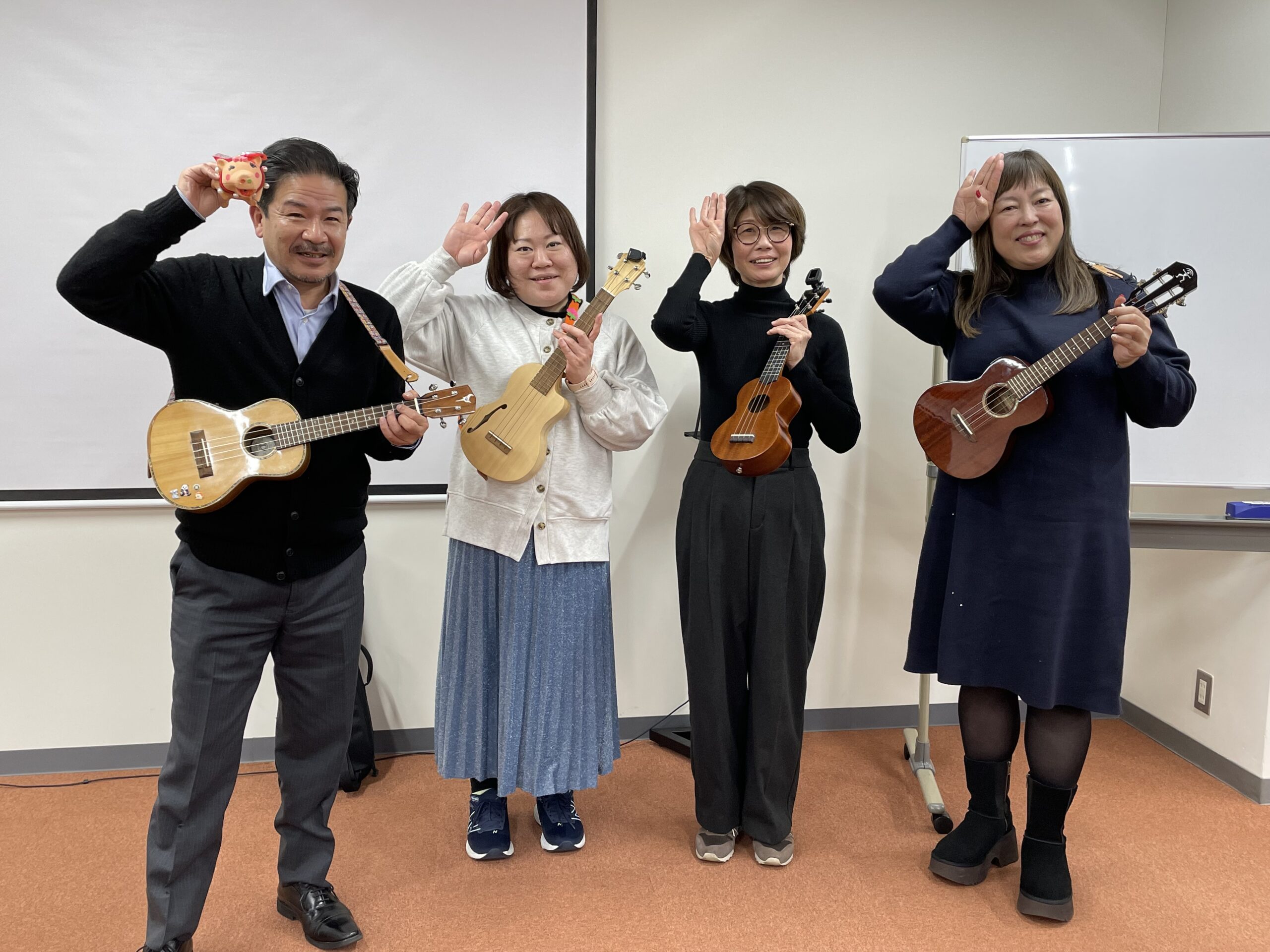 1/17(金)セッションレッスン♪ | 大阪ウクレレスターズ | 東梅田のウクレレスクール『2時間でウクレレマスター♪』の会員で構成しています。