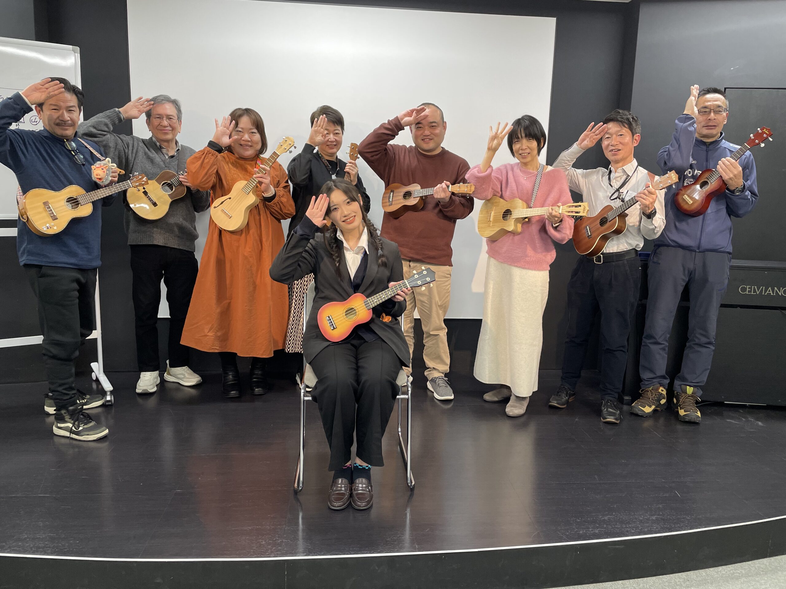 2/4(火)2時間でウクレレマスター♪ | 大阪ウクレレスターズ | 東梅田のウクレレスクール『2時間でウクレレマスター♪』の会員で構成しています。